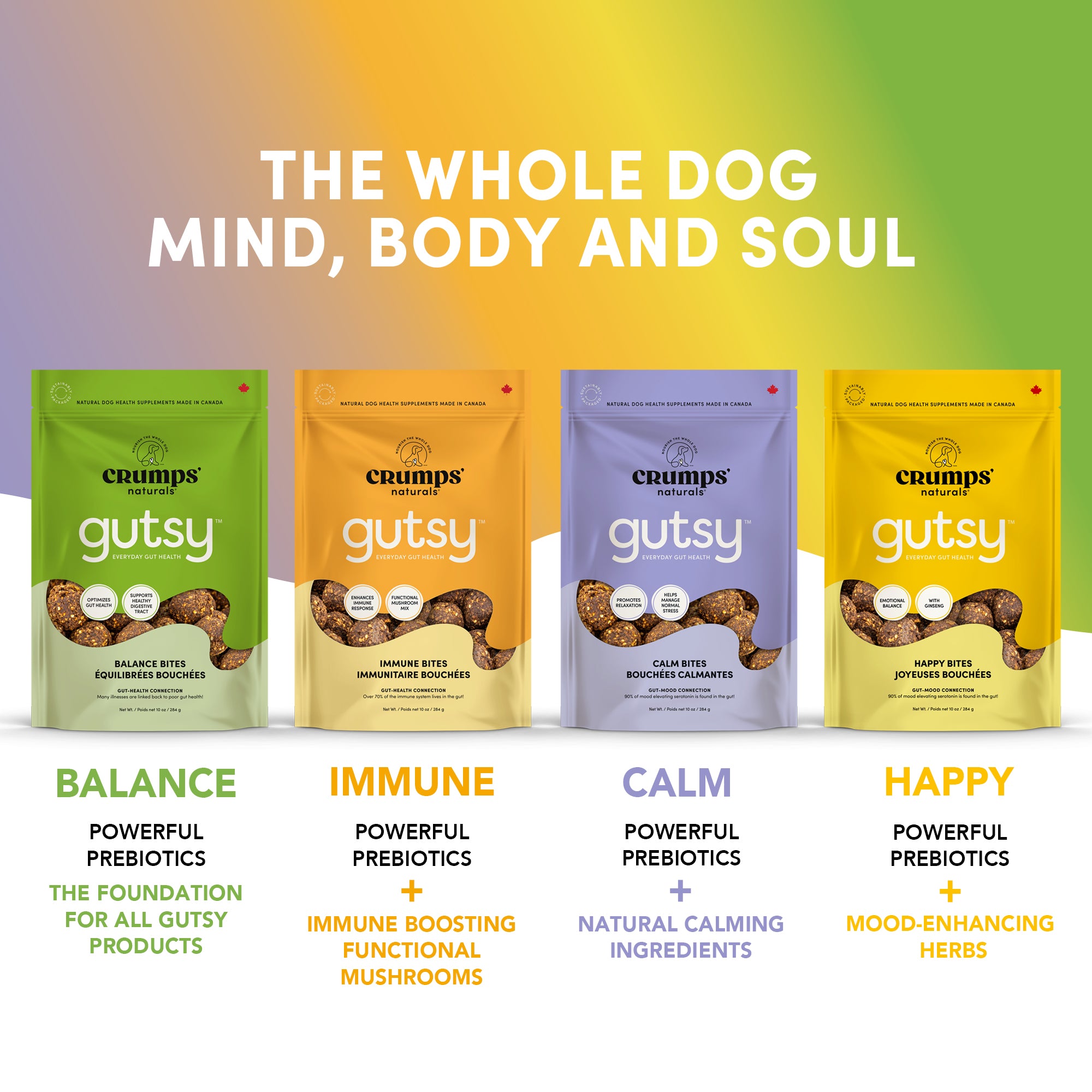 Gutsy Happy Bites – Crumps' Naturals Canada