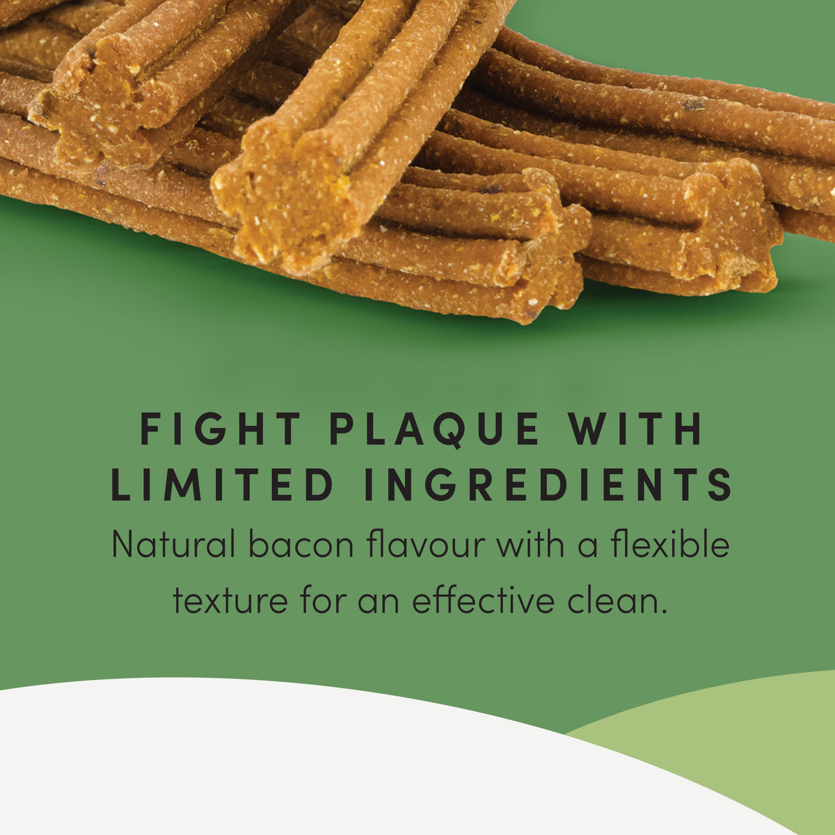 Plaque Busters Bacon Dental Sticks – Crumps' Naturals Canada