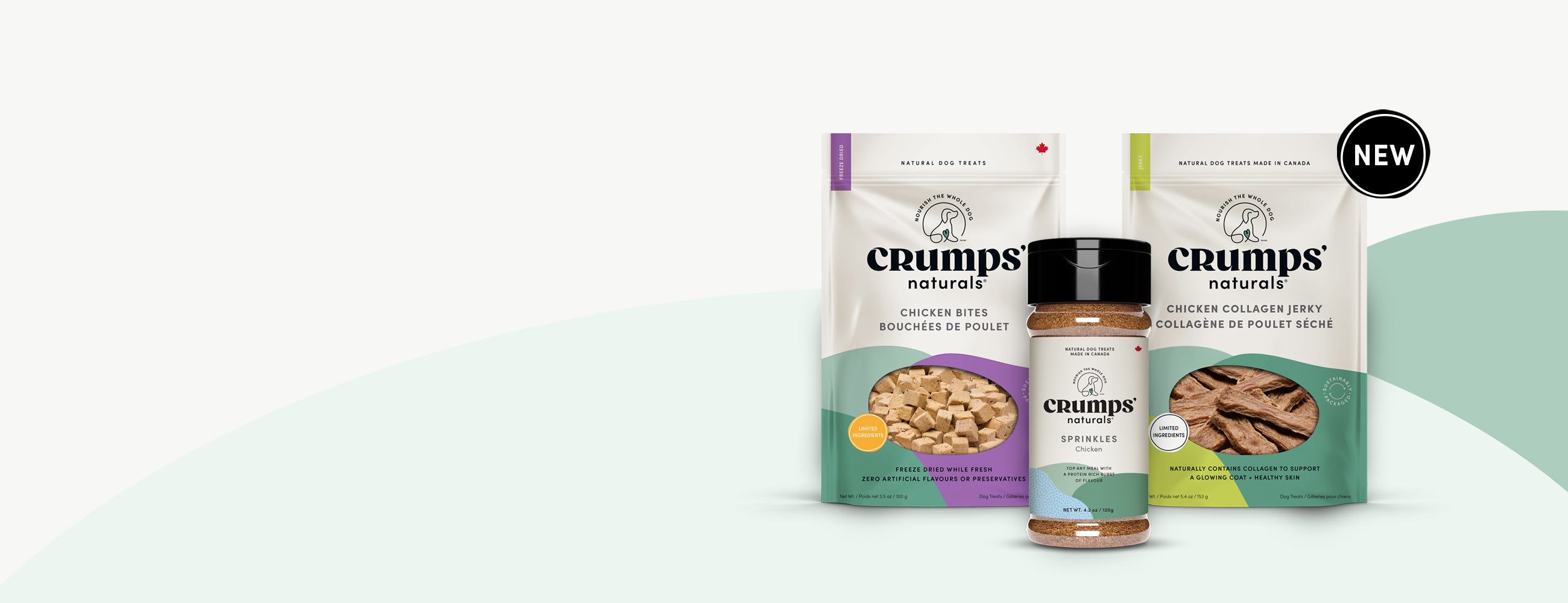 Crumps' Naturals | Natural Dog Treats – Crumps' Naturals Canada